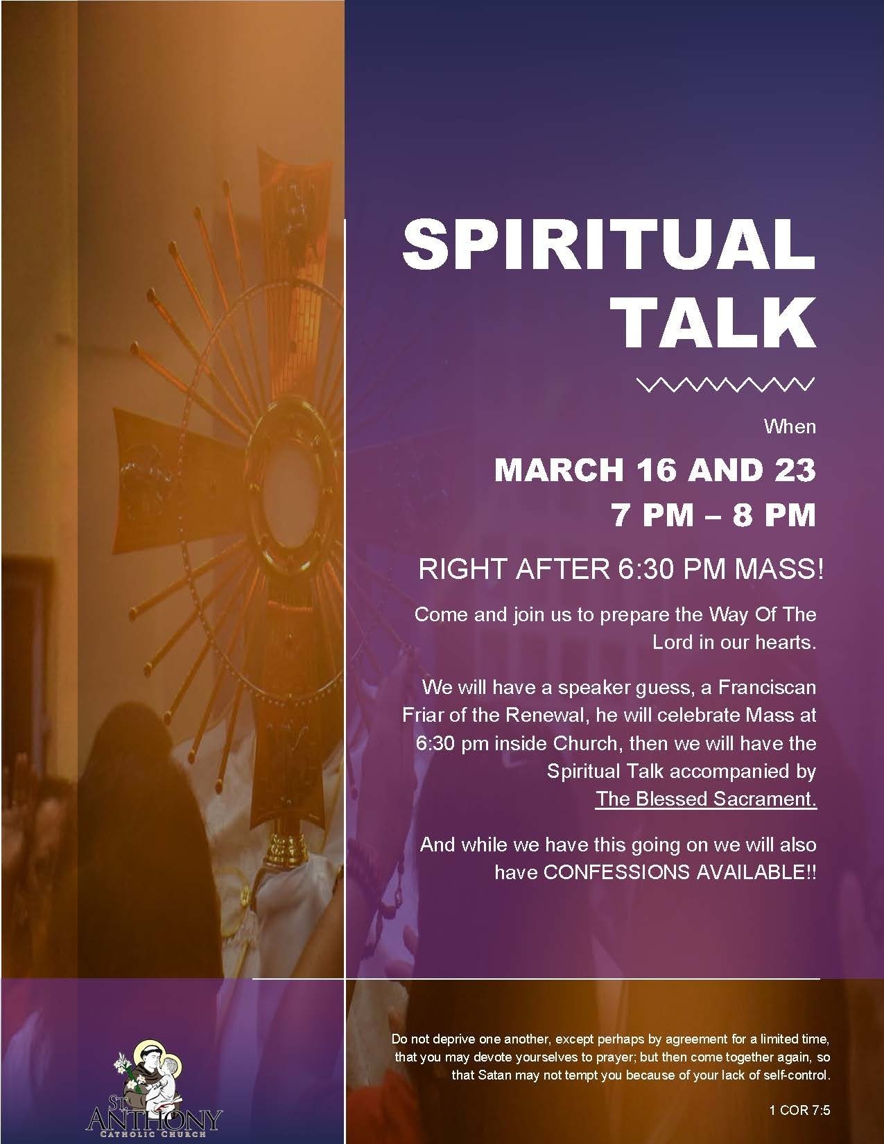 Events | Saint Anthony Catholic Church