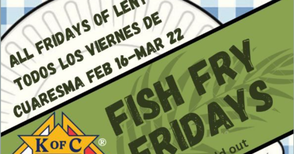Fish Fry Fridays | Saint Anthony Catholic Church